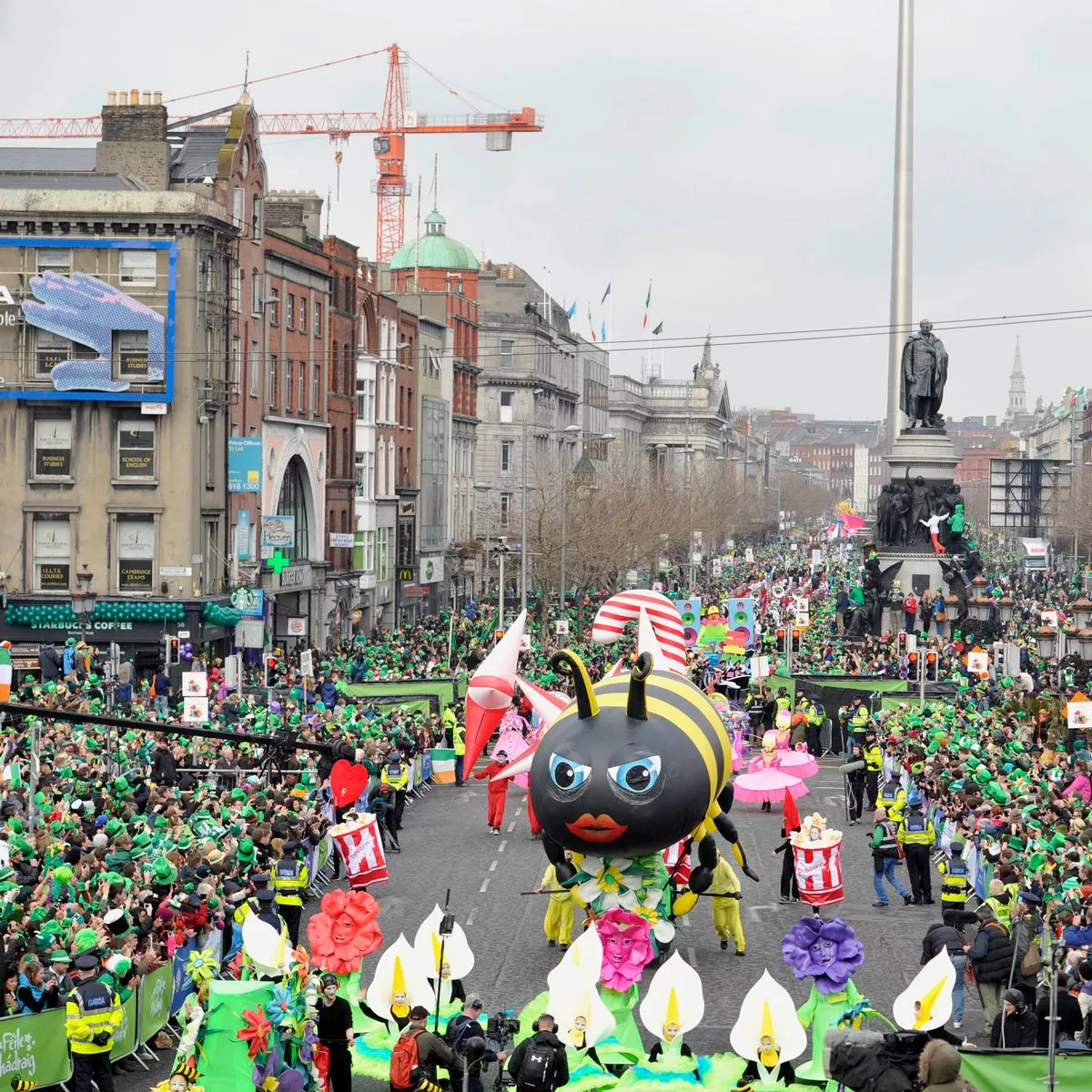 At Patrick’s Day parades in Ireland