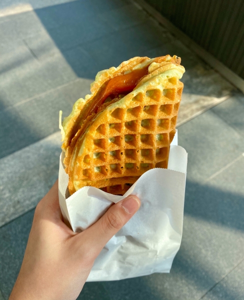 Traditional waffles in Singapore in United Kingdom
