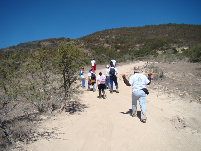 Annual 3 day walk in Mexico
